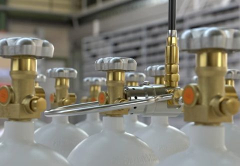 Screw-in valves for controlled flow